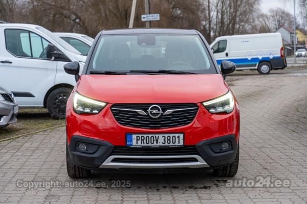 Red Opel Crossland X 2017 in Tallinn, with an engine capacity of 1.20 L and mileage of 70 thousand km for 8300 €, photo 2 on AUTOMOTO.COM.LV
