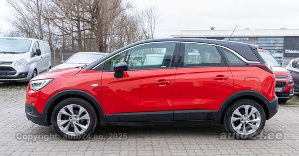 Red Opel Crossland X 2017 in Tallinn, with an engine capacity of 1.20 L and mileage of 70 thousand km for 8300 €, photo 7 on AUTOMOTO.COM.LV