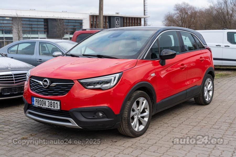 Sarkans Opel Crossland X 2017 Tallina, ar dzinēja tilpumu 1.20 L un nobraukumu 70 tūkst. km par 8300 €, foto 28 vietnē AUTOMOTO.COM.LV