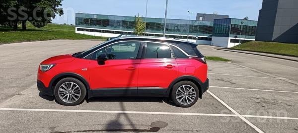 Sarkans Opel Crossland X 2017 Daugavpils, ar dzinēja tilpumu 1.20 L un nobraukumu 95 tūkst. km par 9000 €, foto 3 vietnē AUTOMOTO.COM.LV