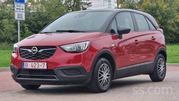 Sarkans Opel Crossland X 2019 Jelgava, ar dzinēja tilpumu 1.20 L un nobraukumu 83 tūkst. km par 7750 €, foto 1 vietnē AUTOMOTO.COM.LV