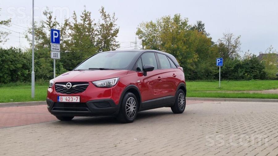 Sarkans Opel Crossland X 2019 Jelgava, ar dzinēja tilpumu 1.20 L un nobraukumu 83 tūkst. km par 7750 €, foto 3 vietnē AUTOMOTO.COM.LV