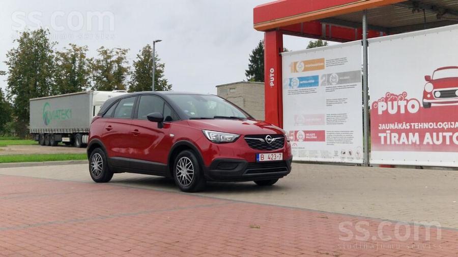 Sarkans Opel Crossland X 2019 Jelgava, ar dzinēja tilpumu 1.20 L un nobraukumu 83 tūkst. km par 7750 €, foto 8 vietnē AUTOMOTO.COM.LV