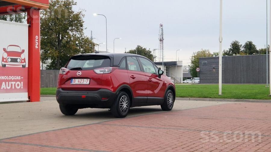 Sarkans Opel Crossland X 2019 Jelgava, ar dzinēja tilpumu 1.20 L un nobraukumu 83 tūkst. km par 7750 €, foto 12 vietnē AUTOMOTO.COM.LV