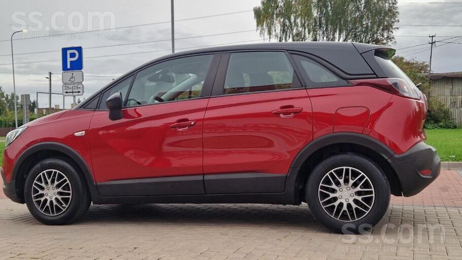 Sarkans Opel Crossland X 2019 Jelgava, ar dzinēja tilpumu 1.20 L un nobraukumu 83 tūkst. km par 7750 €, foto 17 vietnē AUTOMOTO.COM.LV