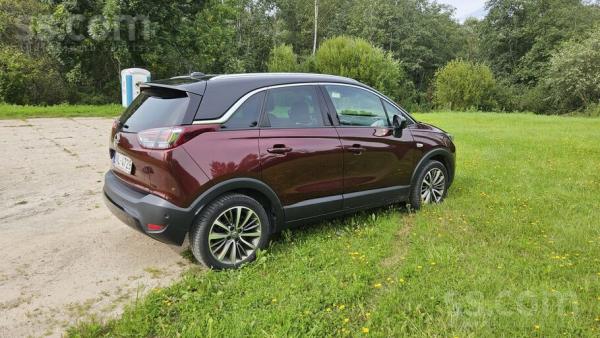 Sarkans Opel Crossland X 2019 Aizkraukle, ar dzinēja tilpumu 1.20 L un nobraukumu 110 tūkst. km par 9500 €, foto 3 vietnē AUTOMOTO.COM.LV