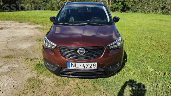 Sarkans Opel Crossland X 2019 Aizkraukle, ar dzinēja tilpumu 1.20 L un nobraukumu 110 tūkst. km par 9500 €, foto 5 vietnē AUTOMOTO.COM.LV