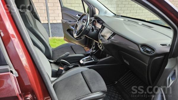 Sarkans Opel Crossland X 2019 Aizkraukle, ar dzinēja tilpumu 1.20 L un nobraukumu 110 tūkst. km par 9500 €, foto 7 vietnē AUTOMOTO.COM.LV
