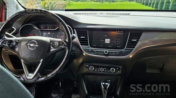 Sarkans Opel Crossland X 2019 Aizkraukle, ar dzinēja tilpumu 1.20 L un nobraukumu 110 tūkst. km par 9500 €, foto 11 vietnē AUTOMOTO.COM.LV