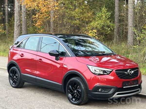Sarkans Opel Crossland X 2020 Valmiera, ar dzinēja tilpumu 1.20 L un nobraukumu 0 tūkst. km par 9900 €, foto 1 vietnē AUTOMOTO.COM.LV