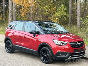 Red Opel Crossland X 2020 in Valmiera, with an engine capacity of 1.20 L and mileage of 0 thousand km for 9900 €, photo  on AUTOMOTO.COM.LV