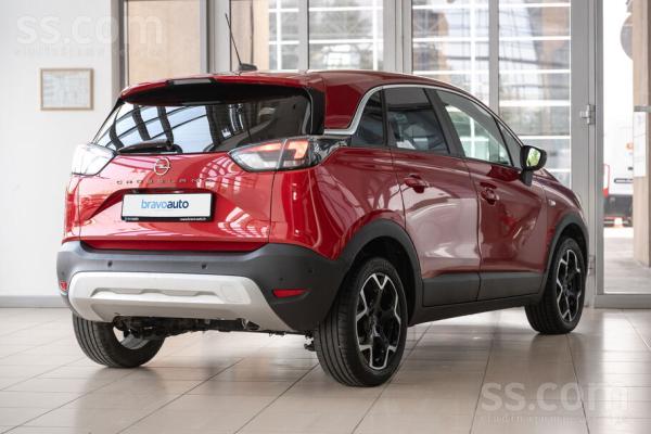 Красный Опель Crossland X 2021 в Рига, объемом двигателя 1.20 л и пробегом 69 тыс. км за 12990 €, фото 4 на AUTOMOTO.COM.LV