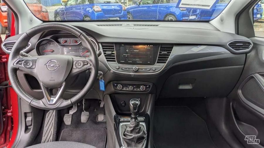 Sarkans Opel Crossland X 2023 Kauņa, ar dzinēja tilpumu 1.20 L un nobraukumu 27 tūkst. km par 26402 €, foto 11 vietnē AUTOMOTO.COM.LV