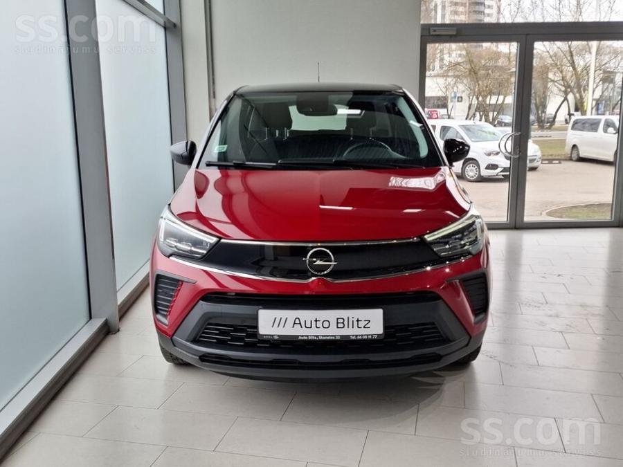 Sarkans Opel Crossland X 2024 Rīga, ar dzinēja tilpumu 1.20 L un nobraukumu 6 tūkst. km par 19900 €, foto 4 vietnē AUTOMOTO.COM.LV