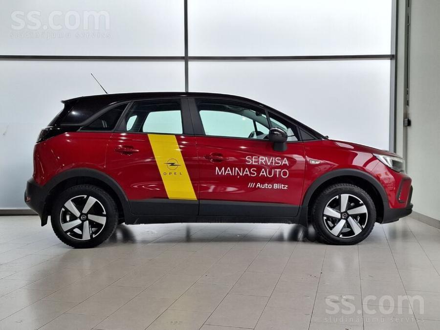 Sarkans Opel Crossland X 2024 Rīga, ar dzinēja tilpumu 1.20 L un nobraukumu 6 tūkst. km par 19900 €, foto 5 vietnē AUTOMOTO.COM.LV