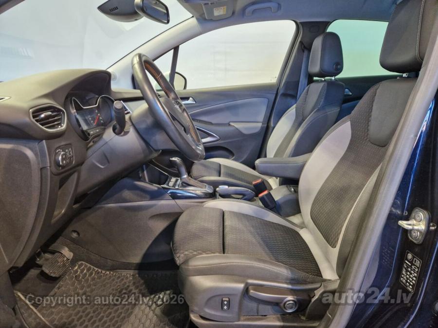 Opel Crossland X 2019 in Tallinn, with an engine capacity of 1.20 L and mileage of 42 thousand km for 12990 €, photo 11 on AUTOMOTO.COM.LV