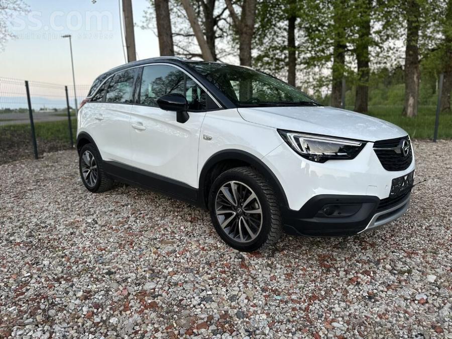 Белый Опель Crossland X 2017 в Цесис, объемом двигателя 1.20 л и пробегом 0 тыс. км за 10700 €, фото 1 на AUTOMOTO.COM.LV