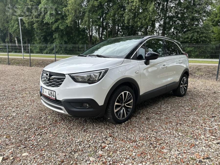 Balts Opel Crossland X 2017 Cēsis, ar dzinēja tilpumu 1.20 L un nobraukumu 0 tūkst. km par 8900 €, foto 1 vietnē AUTOMOTO.COM.LV