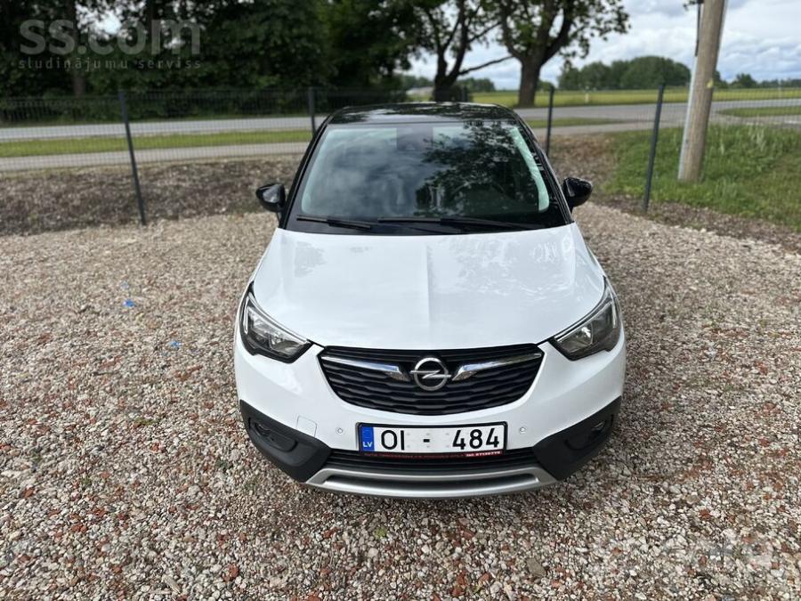 Balts Opel Crossland X 2017 Cēsis, ar dzinēja tilpumu 1.20 L un nobraukumu 0 tūkst. km par 8900 €, foto 4 vietnē AUTOMOTO.COM.LV