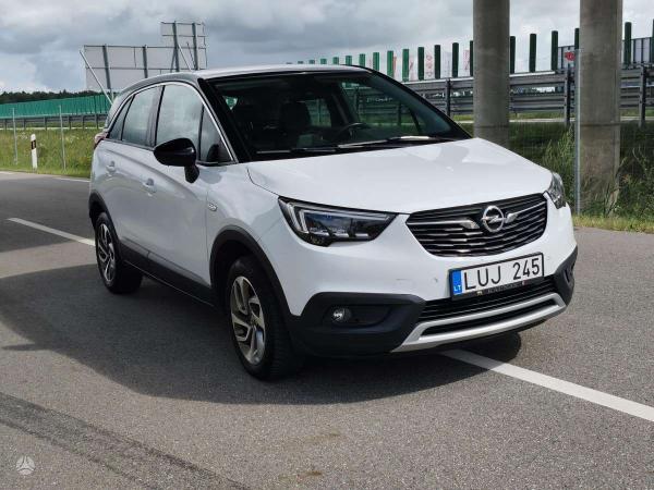 Белый Опель Crossland X 2017 в Каунас, объемом двигателя 1.20 л и пробегом 72 тыс. км за 7900 €, фото 3 на AUTOMOTO.COM.LV