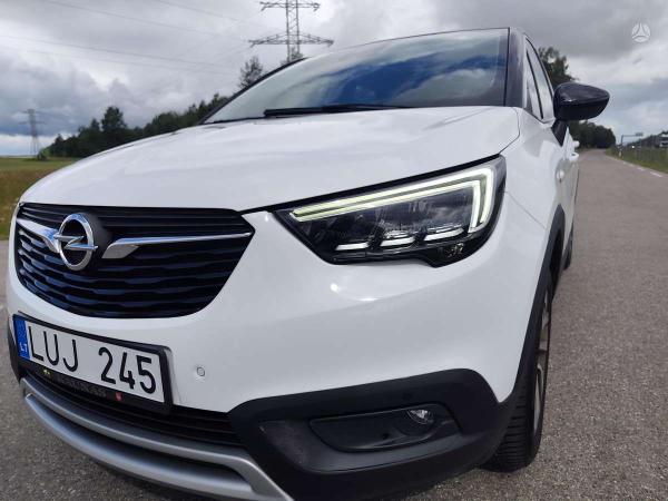 Белый Опель Crossland X 2017 в Каунас, объемом двигателя 1.20 л и пробегом 72 тыс. км за 7900 €, фото 4 на AUTOMOTO.COM.LV