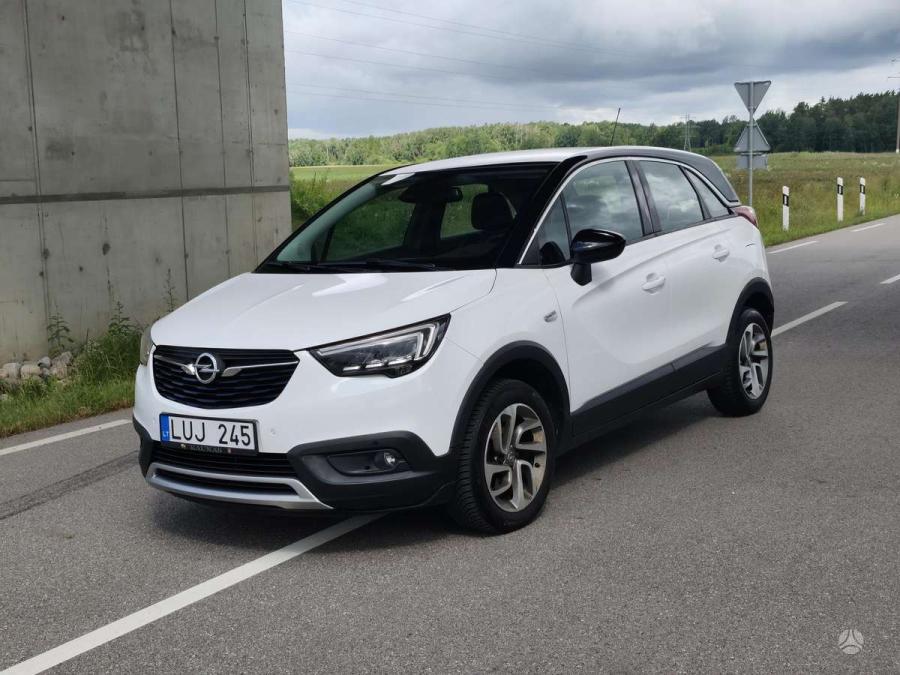 Balts Opel Crossland X 2017 Kauņa, ar dzinēja tilpumu 1.20 L un nobraukumu 72 tūkst. km par 7900 €, foto 6 vietnē AUTOMOTO.COM.LV