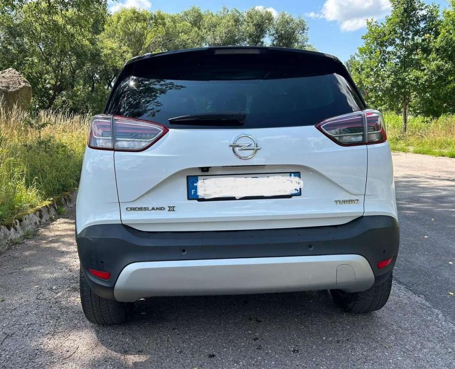 Balts Opel Crossland X 2017 Tauragė, ar dzinēja tilpumu 1.20 L un nobraukumu 96 tūkst. km par 8700 €, foto 8 vietnē AUTOMOTO.COM.LV