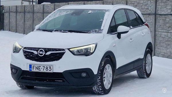 Balts Opel Crossland X 2018 Tauragė, ar dzinēja tilpumu 1.20 L un nobraukumu 168 tūkst. km par 5700 €, foto 1 vietnē AUTOMOTO.COM.LV