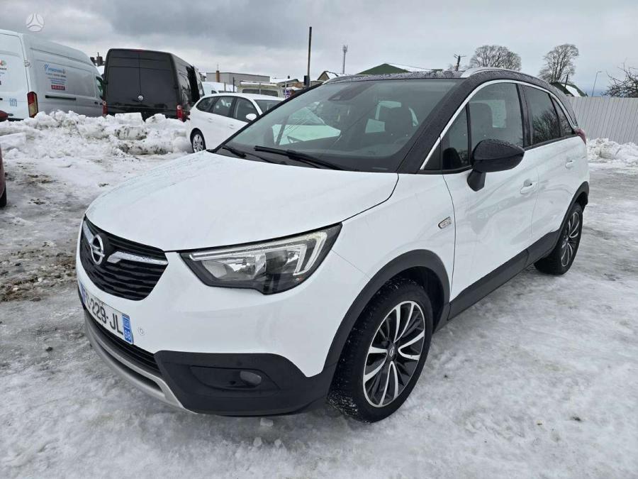 Balts Opel Crossland X 2018 Tauragė, ar dzinēja tilpumu 1.20 L un nobraukumu 147 tūkst. km par 7700 €, foto 3 vietnē AUTOMOTO.COM.LV