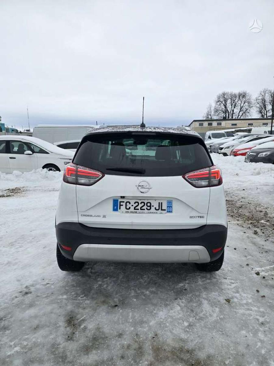 Balts Opel Crossland X 2018 Tauragė, ar dzinēja tilpumu 1.20 L un nobraukumu 147 tūkst. km par 7700 €, foto 6 vietnē AUTOMOTO.COM.LV