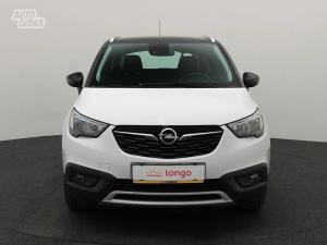 White Opel Crossland X 2018 in Vilnius, with an engine capacity of 1.20 L and mileage of 102 thousand km for 9699 €, photo 3 on AUTOMOTO.COM.LV