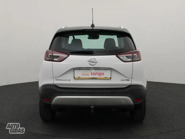 White Opel Crossland X 2018 in Vilnius, with an engine capacity of 1.20 L and mileage of 102 thousand km for 9699 €, photo 5 on AUTOMOTO.COM.LV