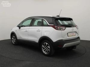 White Opel Crossland X 2018 in Vilnius, with an engine capacity of 1.20 L and mileage of 102 thousand km for 9699 €, photo 7 on AUTOMOTO.COM.LV