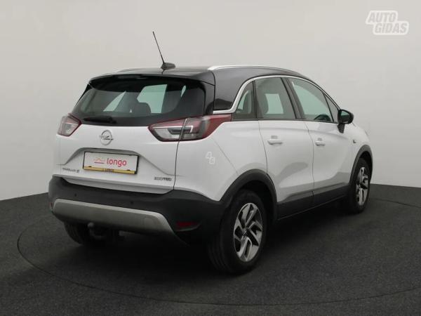 White Opel Crossland X 2018 in Vilnius, with an engine capacity of 1.20 L and mileage of 102 thousand km for 9699 €, photo 8 on AUTOMOTO.COM.LV