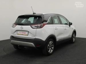 White Opel Crossland X 2018 in Vilnius, with an engine capacity of 1.20 L and mileage of 102 thousand km for 9699 €, photo 8 on AUTOMOTO.COM.LV