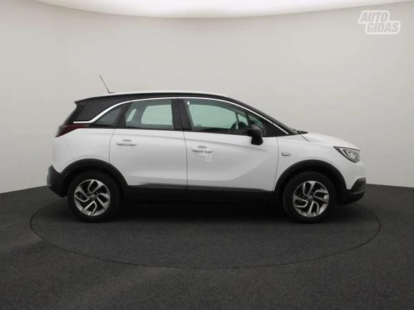 White Opel Crossland X 2018 in Vilnius, with an engine capacity of 1.20 L and mileage of 102 thousand km for 9699 €, photo 9 on AUTOMOTO.COM.LV