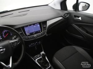 White Opel Crossland X 2018 in Vilnius, with an engine capacity of 1.20 L and mileage of 102 thousand km for 9699 €, photo 21 on AUTOMOTO.COM.LV