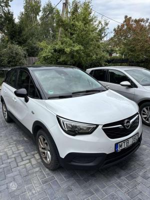 Balts Opel Crossland X 2018 Viļņa, ar dzinēja tilpumu 1.20 L un nobraukumu 143 tūkst. km par 8200 €, foto  vietnē AUTOMOTO.COM.LV