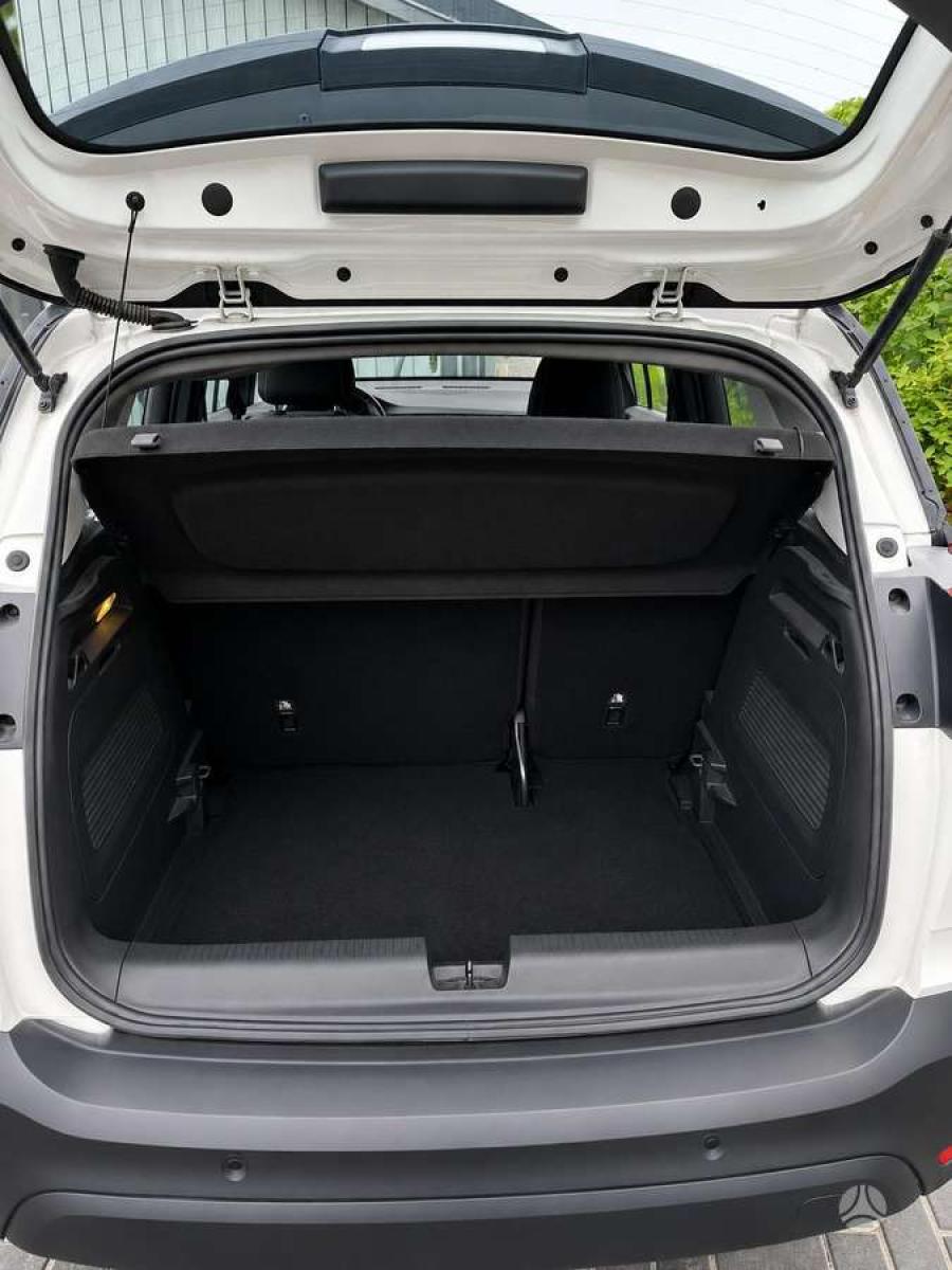 Белый Опель Crossland X 2018 в Вильнюс, объемом двигателя 1.20 л и пробегом 143 тыс. км за 8200 €, фото 10 на AUTOMOTO.COM.LV
