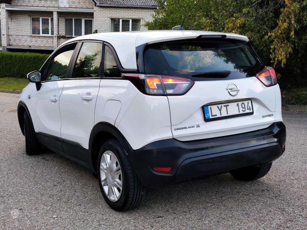 Белый Опель Crossland X 2018 в Аникщяй, объемом двигателя 1.56 л и пробегом 164 тыс. км за 6999 €, фото 4 на AUTOMOTO.COM.LV