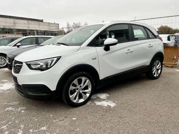 Белый Опель Crossland X 2019 в Мариямполе, объемом двигателя 1.50 л и пробегом 53 тыс. км за 15125 €, фото 3 на AUTOMOTO.COM.LV