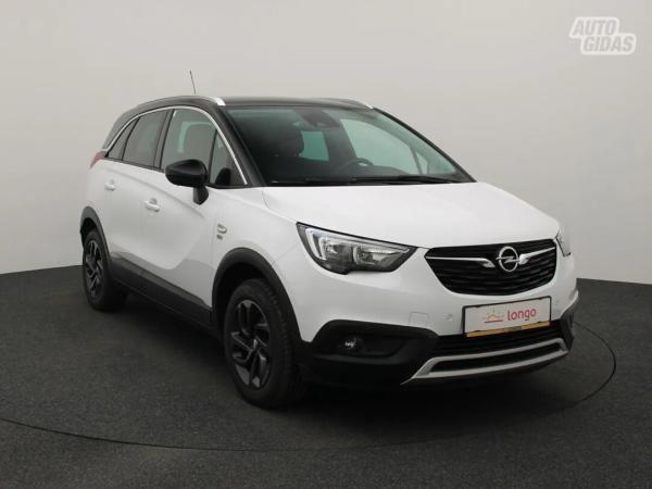 White Opel Crossland X 2019 in Vilnius, with an engine capacity of 1.20 L and mileage of 94 thousand km for 11199 €, photo 10 on AUTOMOTO.COM.LV