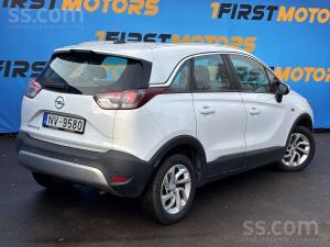 White Opel Crossland X 2019 in Riga, with an engine capacity of 1.50 L and mileage of 198 thousand km for 7950 €, photo 5 on AUTOMOTO.COM.LV