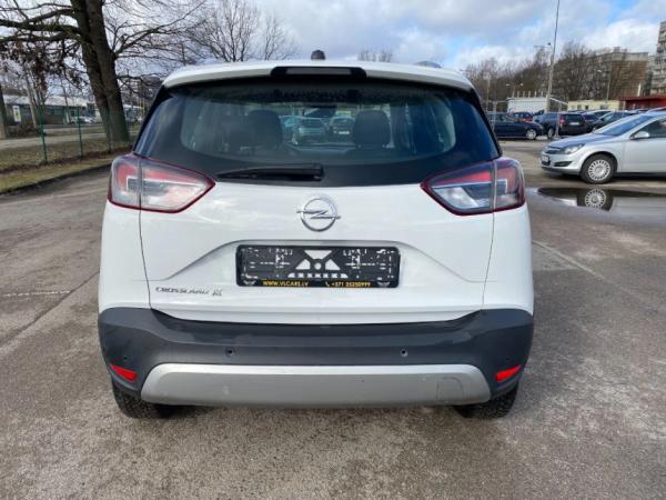 Белый Опель Crossland X 2019 в Рига, объемом двигателя 1.50 л и пробегом 198 тыс. км за 12950 €, фото 4 на AUTOMOTO.COM.LV