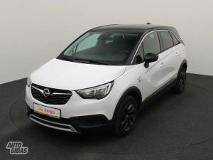 White Opel Crossland X 2019 in Vilnius, with an engine capacity of 1.20 L and mileage of 176 thousand km for 8699 €, photo  on AUTOMOTO.COM.LV