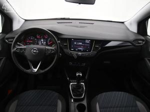 White Opel Crossland X 2019 in Vilnius, with an engine capacity of 1.20 L and mileage of 176 thousand km for 8699 €, photo 3 on AUTOMOTO.COM.LV