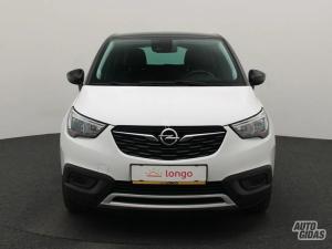 White Opel Crossland X 2019 in Vilnius, with an engine capacity of 1.20 L and mileage of 176 thousand km for 8699 €, photo 4 on AUTOMOTO.COM.LV
