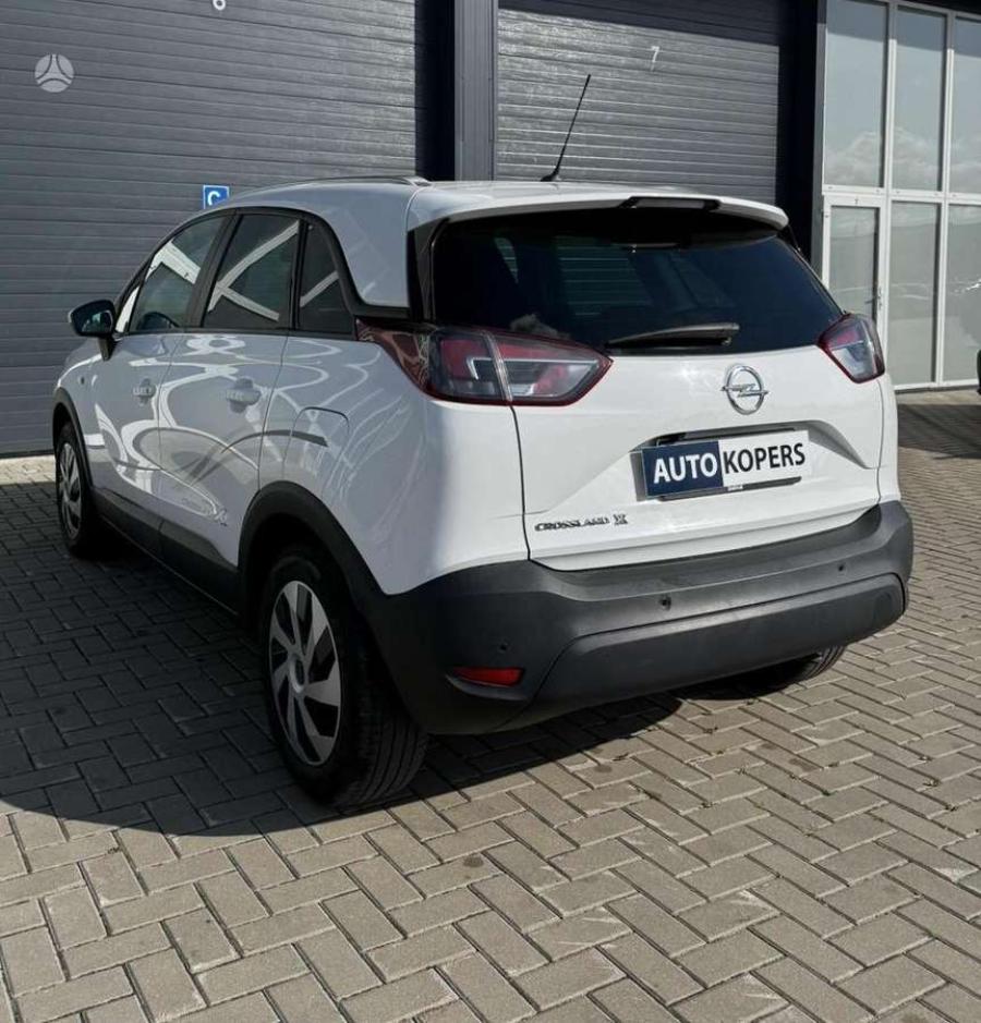 Белый Опель Crossland X 2019 в Каунас, объемом двигателя 1.20 л и пробегом 128 тыс. км за 9800 €, фото 5 на AUTOMOTO.COM.LV