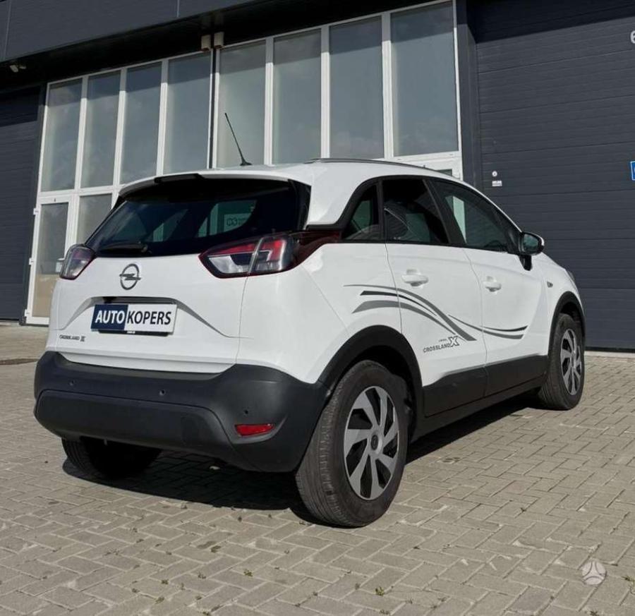 Белый Опель Crossland X 2019 в Каунас, объемом двигателя 1.20 л и пробегом 128 тыс. км за 9800 €, фото 7 на AUTOMOTO.COM.LV
