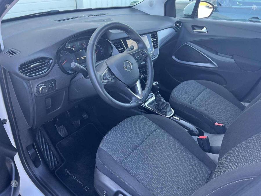 Белый Опель Crossland X 2019 в Мариямполе, объемом двигателя 1.50 л и пробегом 53 тыс. км за 13040 €, фото 17 на AUTOMOTO.COM.LV
